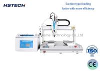 China 6 Axis Automatic Screw Locking Machine 300x300x100mm Dual Station Suction Type for sale