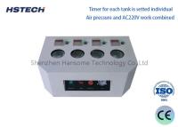 China 4-Tank Solder Paste Thawing Machine with Independent LED Timers and FIFO Function 110V 220V for sale