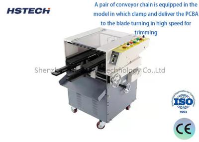 China SMT Machine Parts High Speed PCB Lead Cutting Machine 8/10inch Blade Max 250mm Width for sale