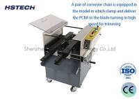 China Automatic PCB Lead Cutting Machine AC380V 8/10inch Blade 3600rpm for Max 250mm PCB for sale