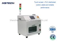 China Compact SMT Cleaning Equipment HS-800 with PLC Touch Screen and Pulsed Power Technology for sale
