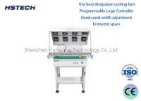 China Inline Connection LED Button Control Aluminum Alloy Transporting Rail Tower Light SMT Conveyor for sale