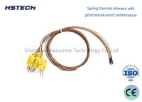 China Easy Assembly Thermal Profiler for Welding Thermocouples K Miniature Plug for sale
