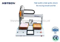 China Double Platform 4 Axis Automatic Soldering Robot 500x300mm Stepper Motor Drive for sale