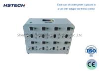China Solder Paste Rewarming Machine 10 Slots PLC Control Automatic Thawing 500G for sale