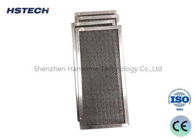 China Stainless Steel Pine Mesh Monorail Condenser Wave Soldering Flux Exhaust Filter 450mm for SMT Machine for sale