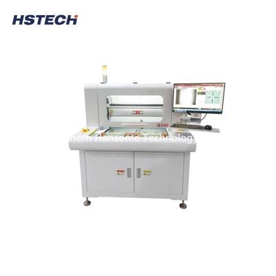 China Twin Working Table Automatic Offline PCB Depaneling Router with High Quality Guillotine Blade for PCB Board Cutting for sale