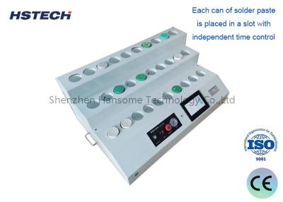 China Automatic Solder Paste Thawing Machine 4 Slots 670mm Steel Plate Spray Paint Timer Controlled for sale