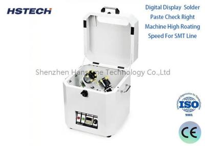 China Automatic Solder Paste Mixer 500g Dual Jar SMT Reheating Machine 60W 1400RPM for sale
