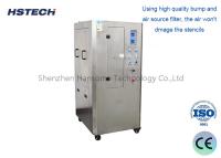 China Pneumatic SMT Stencil Cleaner Side Air Drying Stainless Steel Cabinet For SMT Stencil Cleaning for sale