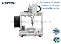 China 3 Axis Automatic Soldering Robot 300x300mm Hiwin Linear Guide for PCB Assembly for sale