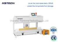 China Aluminum Alloy Touch Screen V-cut PCB Separator 600mm with MITSUBISHI PLC for SMT Depaneling for sale