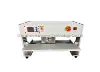 China Aluminum Alloy V cut PCB Separator Touch Screen With MITSUBISHI PLC for sale