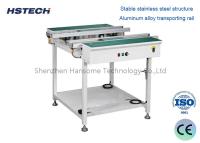 China LED Button Control	Link Conveyor PCB Handling Equipment SMT Conveyor With ESD Flat Belt for sale