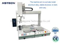 China Automatic Soldering Robot 300x300mm Dual Platform 5Axis Manual Programming Workbench for sale