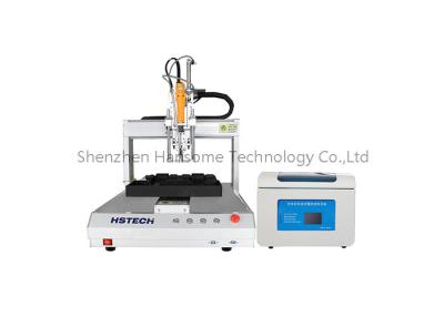 China 6 Axis Screw Fastening Machine With Double Working Station Feeding Suction Feeding for sale