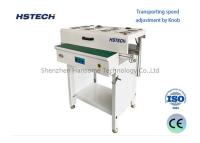 China Stainless  Structure Hand Crand Width Adjust Aluminum Alloy Transporting Rail SMT Conveyor for sale