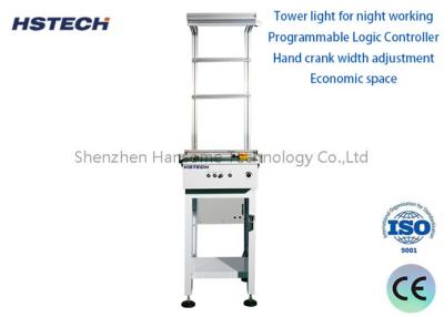 China 1500mm PCB Handling Equipment With ESD Green Color Work Table SMEMA Speed Adjustment for sale