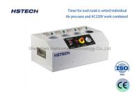 China White 4-Tank Solder Paste Machine AC220V with Automatic Release Control for SMT for sale