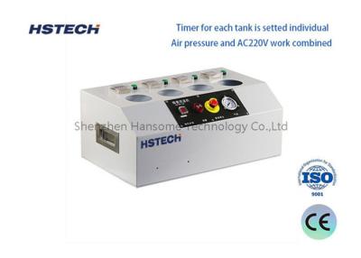 China White 4-Tank Solder Paste Machine AC220V with Automatic Release Control for SMT for sale