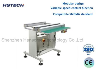 China Iron Square Tube Framework Modular PCB Linking Conveyor Variable Speed 0.5-20m/min 500x460mm for sale