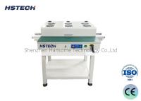 China Smooth Running Anti Static Flat Belt SMT PCB Cooling Conveyor With Cooling Fans And Towerlight for sale