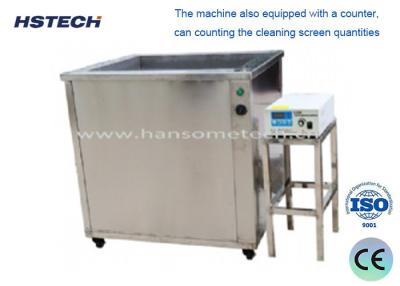 China Stainless Steel Pneumatic SMT Stencil Cleaner 45L Capacity 0.4-0.6Mpa Air Supply for sale