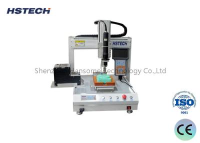 China Touch Screen Dual Head Suction Screw Feeder Auto Screw Locking Machine 600x300mm for sale