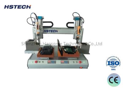 China 4 Axis Automatic Screw Locking Machine Double Station M1-M6 Screw Fastening for Electronics for sale