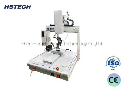 China 4 Axis Automatic Soldering Robot Stepper Motor Driven 300x300x100mm Working Range for sale
