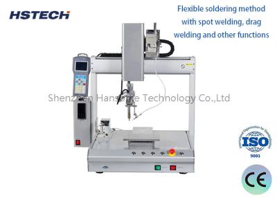 China Robot Soldering Machine High Precision Stepper Motor 300x300x100mm PCB Soldering for sale