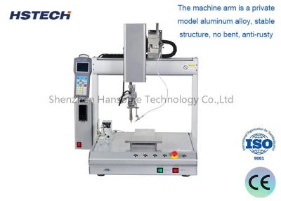 China 4 Axis Solder Robot 300x300x100mm Automatic Cleaning Multi-Directional Soldering Head 110V 220V for sale