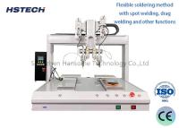 China Taiwan Hiwin Linear Guide Solder Robot 300x300mm Auto Cleaning Iron Head Alignment for sale