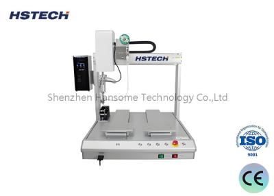 China HSTECH HS-5331R Benchtop Automatic Soldering Robot 360 Degree Rotation Dual Welding Heads for sale