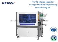 China Double Platform PCB Router Machine for Straight Line and Arc Cutting on PCBA Circuit Board for sale