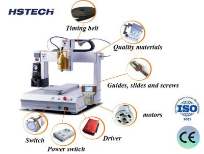 China HSTECH HS-D331AB 4-Axis Glue Dispensing Machine with 200W Motor for LCD Screen Assembly for sale