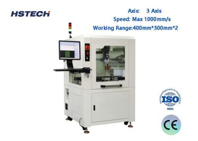 China Recognition Accuracy ±0.0125mil Glue Dispensing Machine Repeat Accuracy ±0.02mm for sale