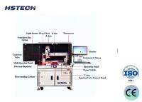 China HSTECH HS-D331AB CE Certified Glue Dispensing Machine 600kg 500W Fast Visual Identification for sale