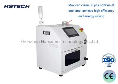 China Touch screen 304 Stainless Steel PLC Distributed Control SMT Nozzle Cleaner for sale