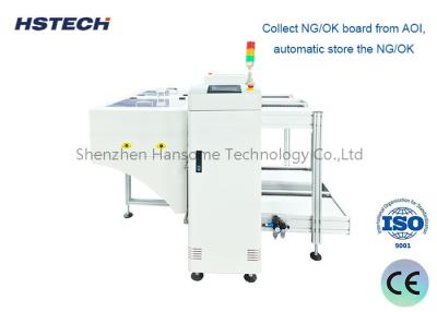 China PCB Magazine Collection Unloader 330x250mm Soft Touch LED Control Panel for sale