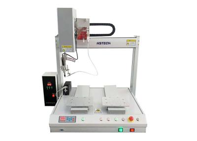 China Automatic Soldering Robot 4 Axis 300x300x100mm with Integrated Smog Cleaner 220V for sale