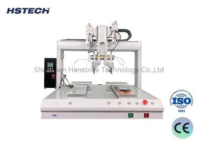 China Automatic Soldering Robot with Display 2 Workbenches 500x300x300mm AC220V for sale