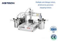 China Advanced Motion Software Functions Dual Tank AB Glue Dispensing Machine With Timing Belt for sale