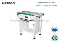 China Industrial Stainless Steel PCB Handling Conveyor with Hand Crank Width Adjustment 1000mm ESD Belt for sale