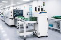 China Automatic PCB Magazine Loader SMEMA Compatible 910mm Transport Height 6s Loading Time for sale