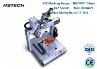 China 4 Axis AB Glue Dispensing Machine 0.02mm High Precision 11 to 10 Mixing Ratio for sale
