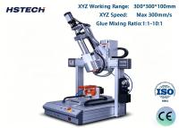 China 4 Axis AB Glue Dispensing Machine 0.02mm High Precision 11 to 10 Mixing Ratio for sale