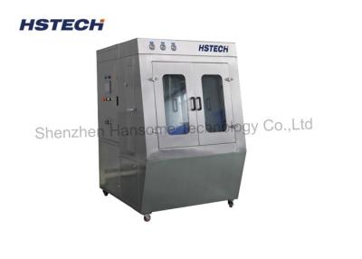China HS-610 Electric PCB Cleaning Equipment with 50L Dual Tank Capacity and 2-5 Minute Cycle Time for sale