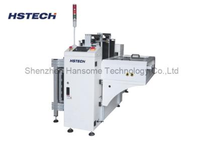 China Dual Rail PCB Unloader HS-250DULD | 350×250mm Capacity | Mitsubishi PLC Control for Automated Board Handling for sale