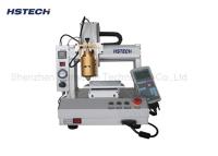 China Automatic Desktop 3-Axis Single Head PUR Glue Dispensing Machine with 300mm Working Range and 0.02mm Accuracy for sale